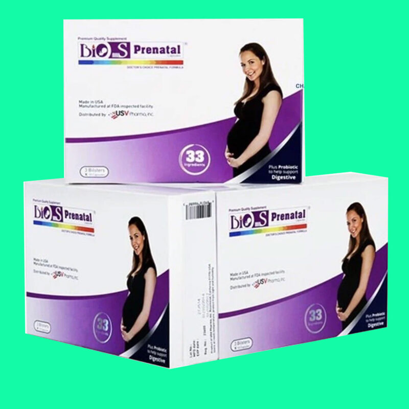 Bio S Prenatal: Bổ sung các dưỡng chất cho phụ nữ đang mang thai và cho ...