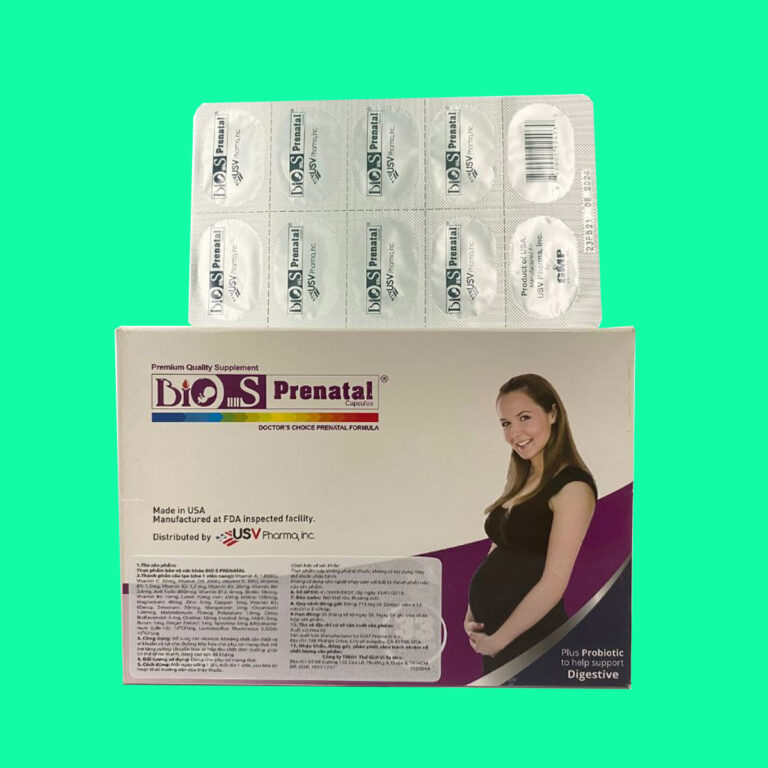 Bio S Prenatal: Bổ sung các dưỡng chất cho phụ nữ đang mang thai và cho ...
