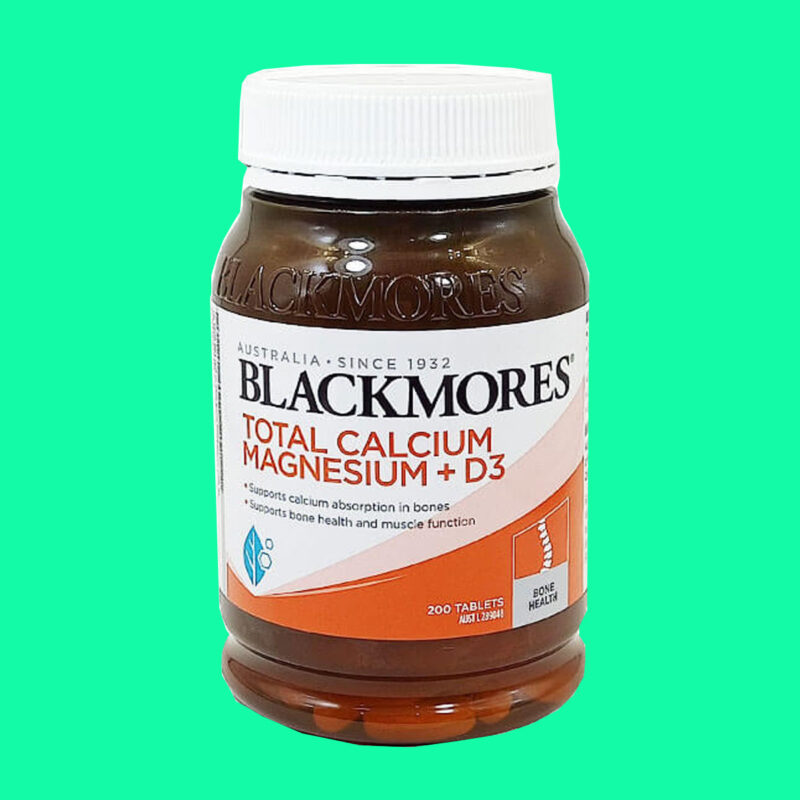 Blackmores Total Calcium Magnesium + Vitamin D3 tác dụng như thế nào ...