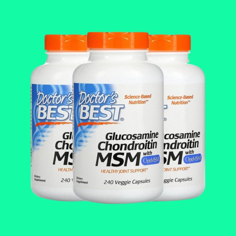 Doctor's Best Glucosamine Chondroitin MSM tăng độ linh hoạt cho khớp ...