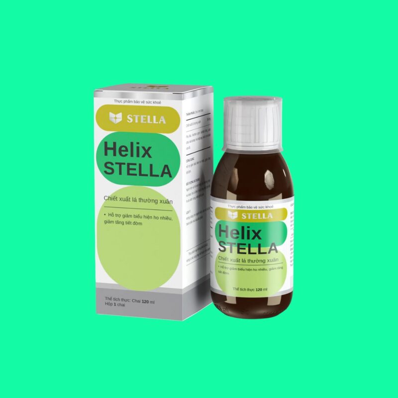 Helix STELLA hỗ trợ giảm ho, long đờm - Dược sĩ Lưu Văn Hoàng