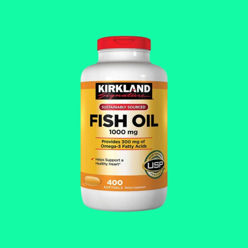 Kirkland Fish Oil 1000mg tăng cường dưỡng chất cho mắt - Dược sĩ Lưu ...