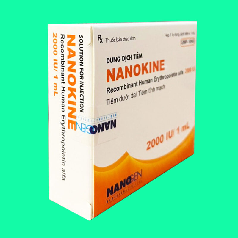 Thuốc Nanokine 2000 IU/1ml điều trị thiếu máu - Dược sĩ Lưu Văn Hoàng