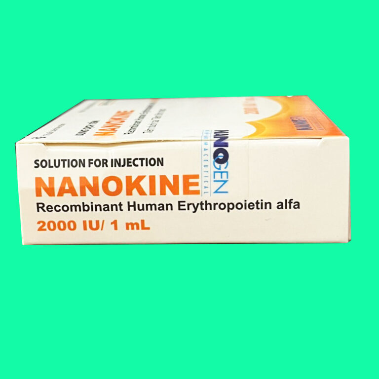 Thuốc Nanokine 2000 IU/1ml điều trị thiếu máu - Dược sĩ Lưu Văn Hoàng