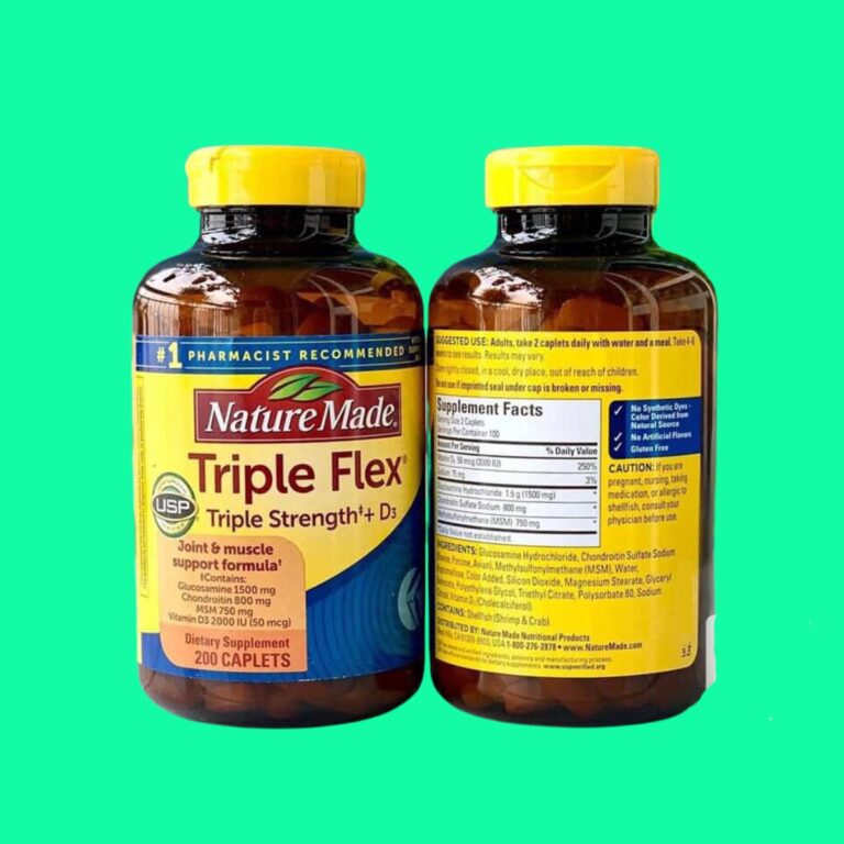 Nature Made Triple Flex cải thiện khả năng vận động khớp - Dược sĩ Lưu ...