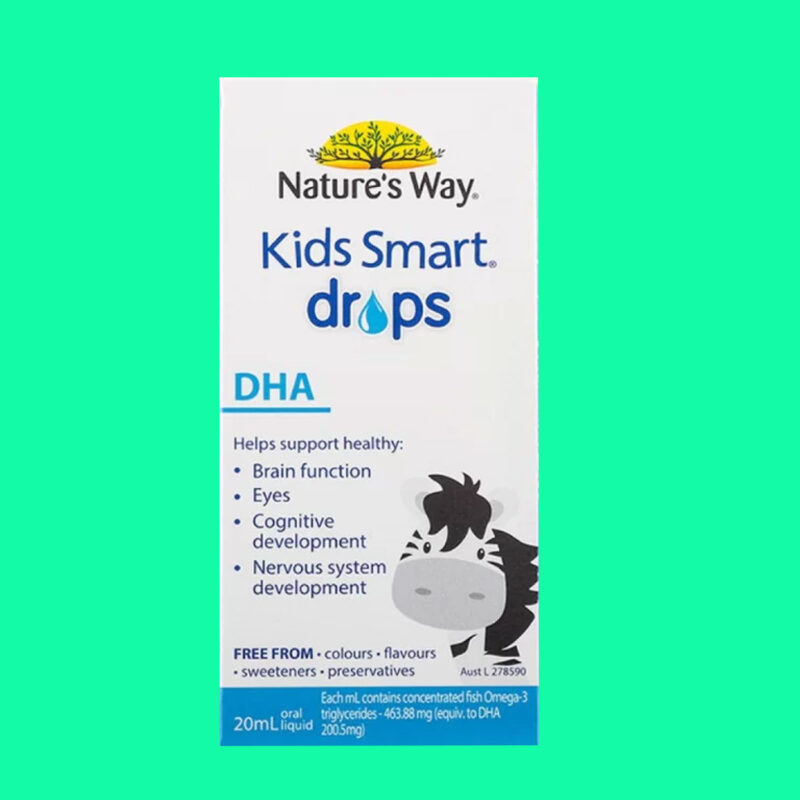 Nature's Way Kids Smart Drops DHA: Bổ sung DHA cho trẻ nhỏ - Dược sĩ ...