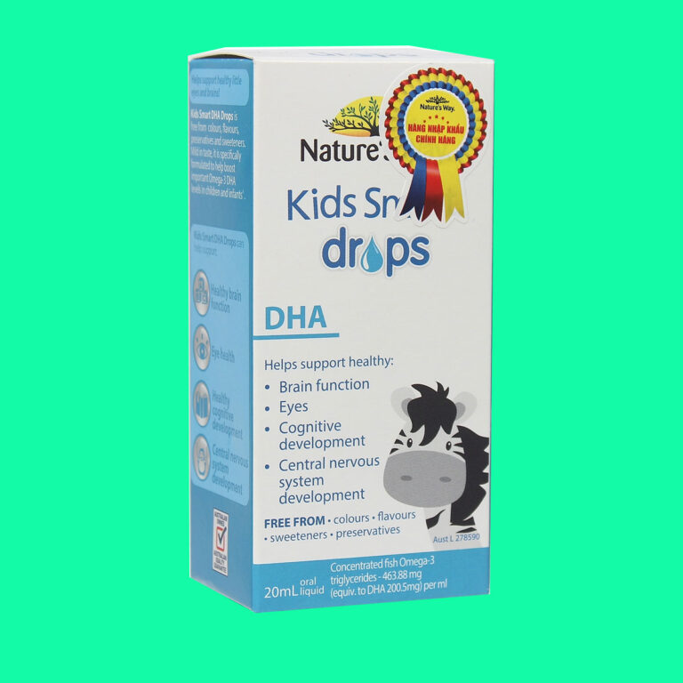 Nature's Way Kids Smart Drops DHA: Bổ sung DHA cho trẻ nhỏ - Dược sĩ ...