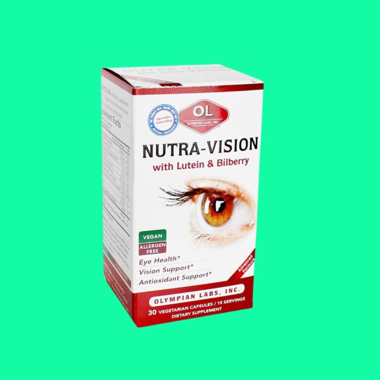 Nutra-Vision thuốc bổ mắt cận thị của Mỹ - Dược sĩ Lưu Văn Hoàng