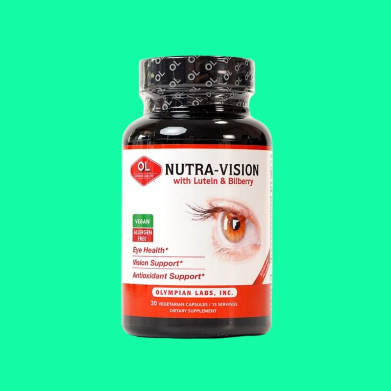 Nutra-Vision thuốc bổ mắt cận thị của Mỹ - Dược sĩ Lưu Văn Hoàng