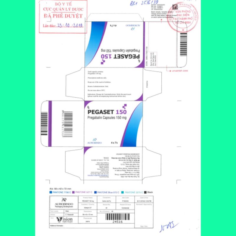Thuốc Pegaset 50 điều trị đau dây thần kinh - Dược sĩ Lưu Văn Hoàng