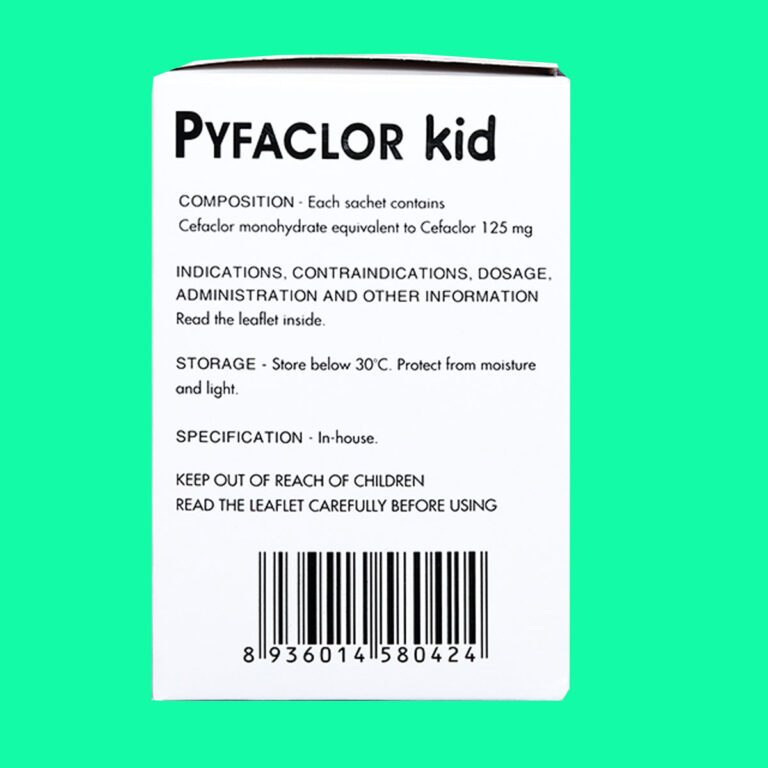 Pyfaclor Kid là thuốc gì? Có phải kháng sinh không? - Dược sĩ Lưu Văn Hoàng