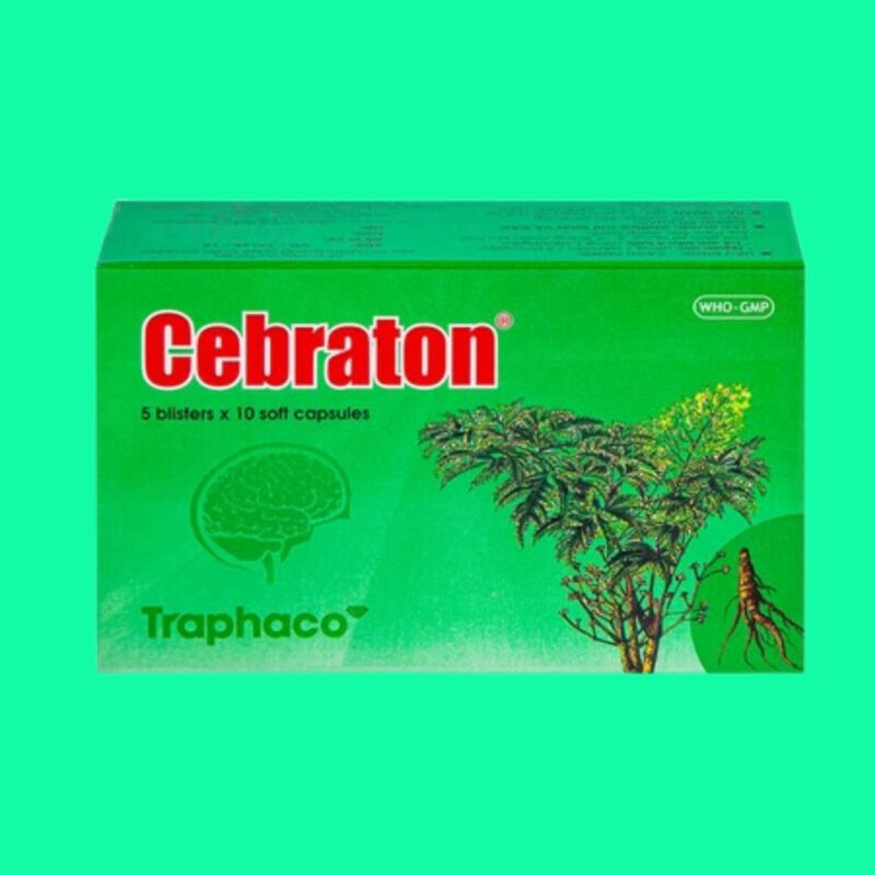 Thuốc bổ não Cebraton Traphaco - Dược sĩ Lưu Văn Hoàng