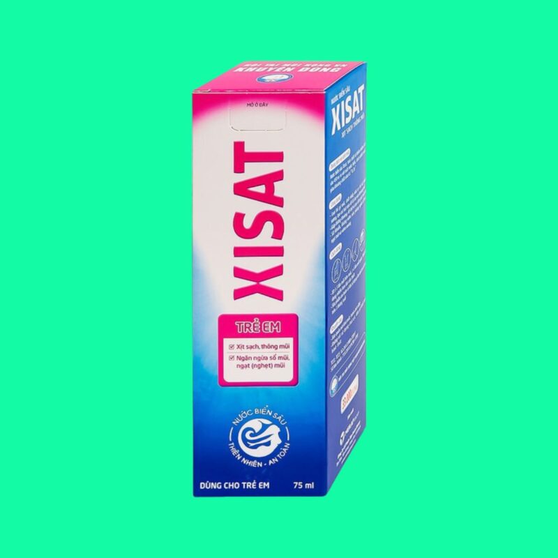 Xisat Trẻ Em xịt mũi an toàn cho trẻ - Dược sĩ Lưu Văn Hoàng