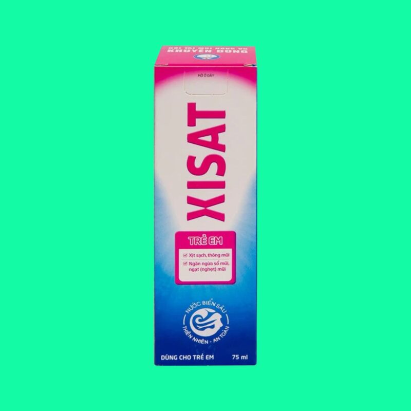 Xisat Trẻ Em xịt mũi an toàn cho trẻ - Dược sĩ Lưu Văn Hoàng
