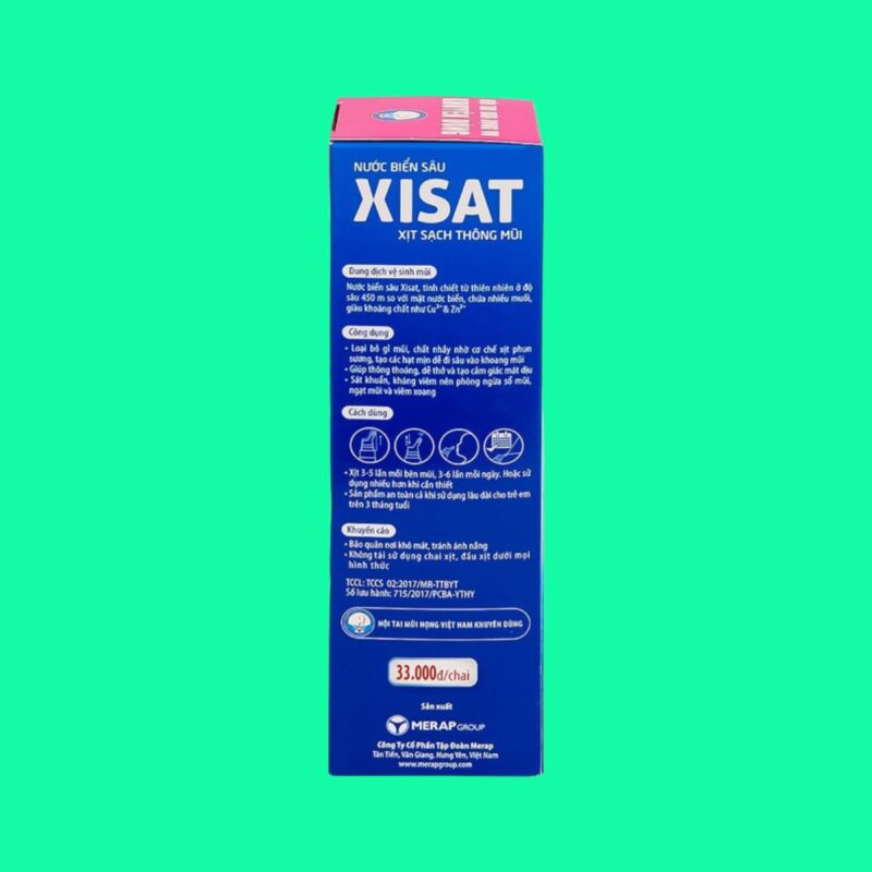 Xisat Trẻ Em xịt mũi an toàn cho trẻ - Dược sĩ Lưu Văn Hoàng