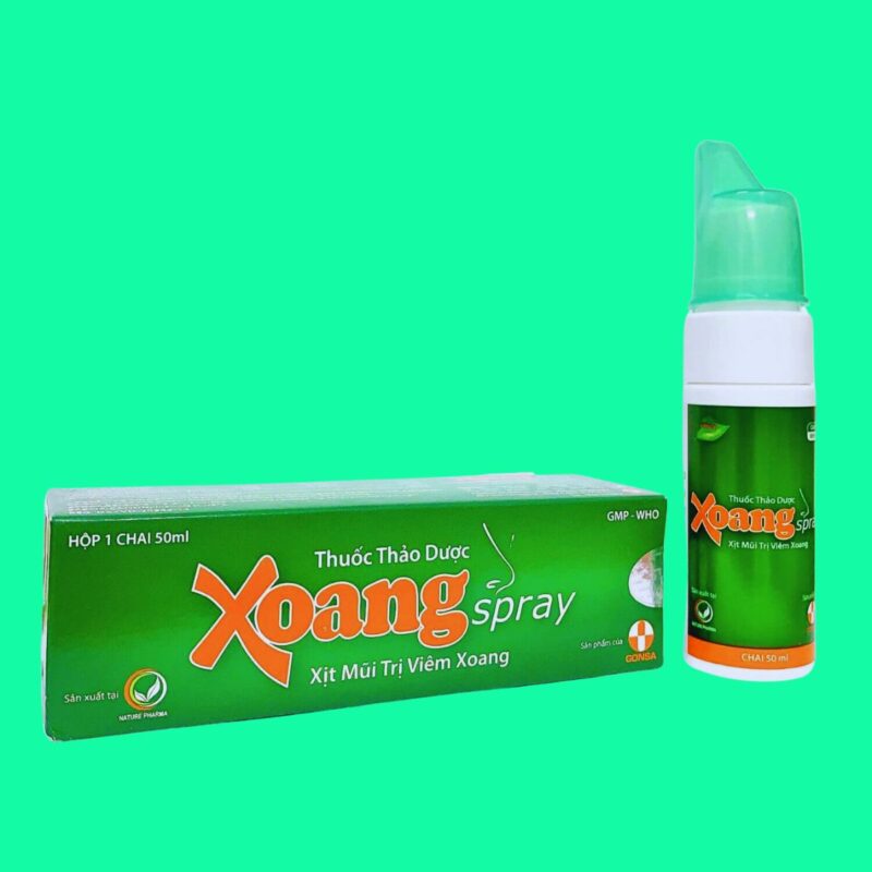 Thuốc xịt Xoang Spray giảm triệu chứng viêm mũi xoang - Dược sĩ Lưu Văn ...