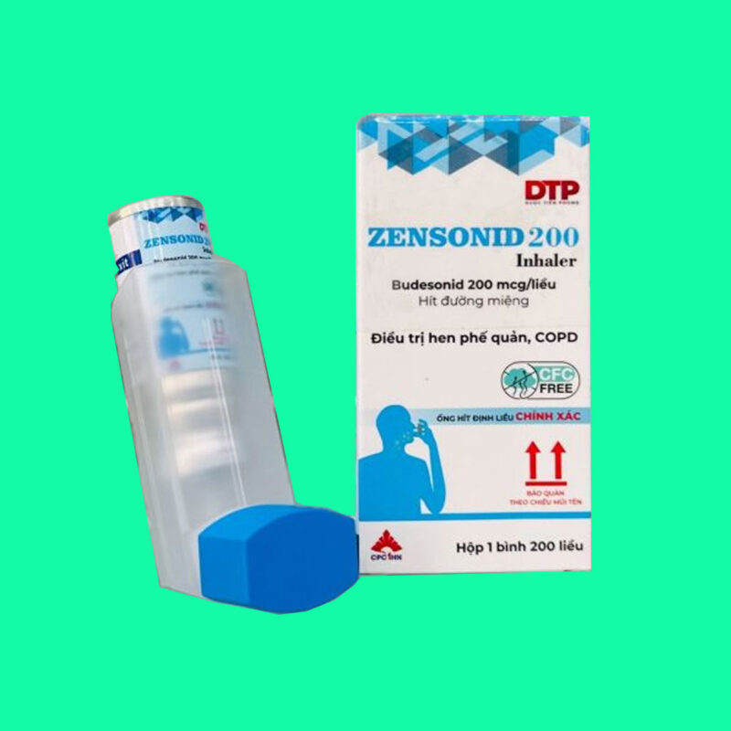 Zensonid 200 inhaler: Thuốc điều trị bệnh hen phế quản - Dược sĩ Lưu ...