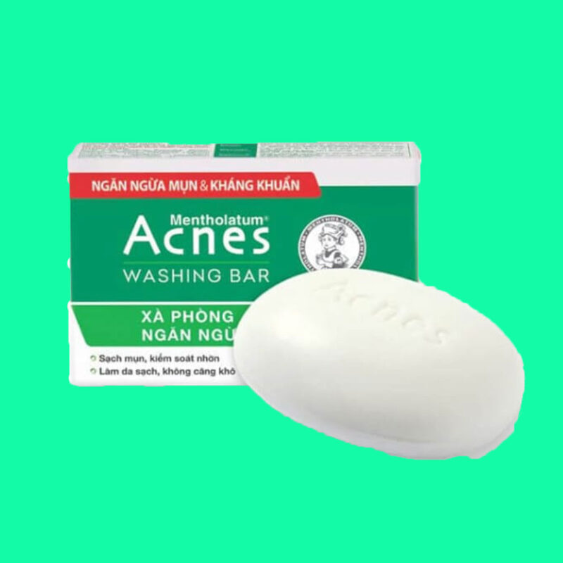 Acnes Washing Bar: Xà phòng giúp kháng khuẩn và ngăn ngừa mụn xuất hiện ...