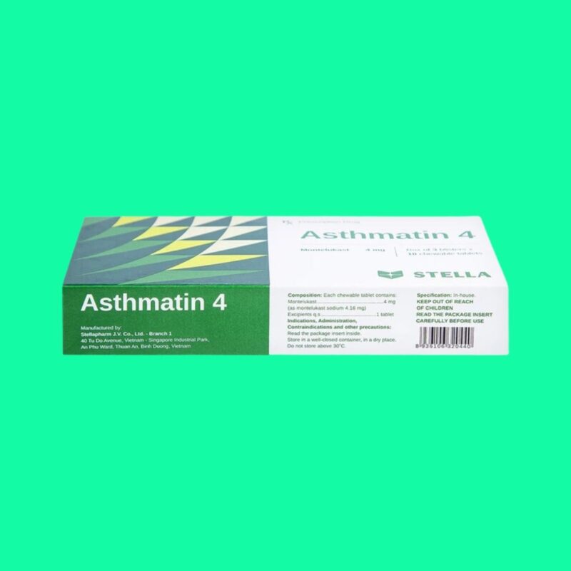 Thuốc Asthmatin 4 điều trị hen, viêm mũi dị ứng - Dược sĩ Lưu Văn Hoàng