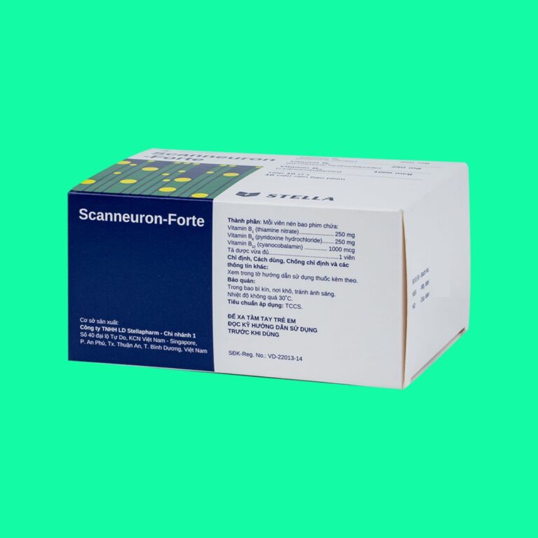 Thuốc Scanneuron-Forte điều trị các rối loạn thần kinh - Dược sĩ Lưu ...