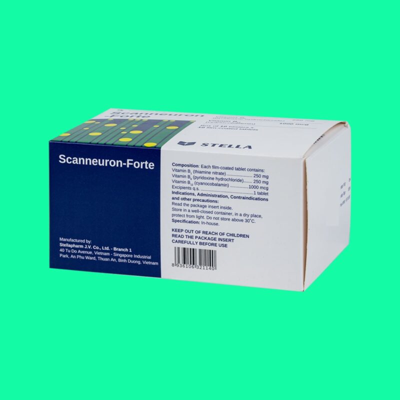 Thuốc Scanneuron-Forte điều trị các rối loạn thần kinh - Dược sĩ Lưu ...
