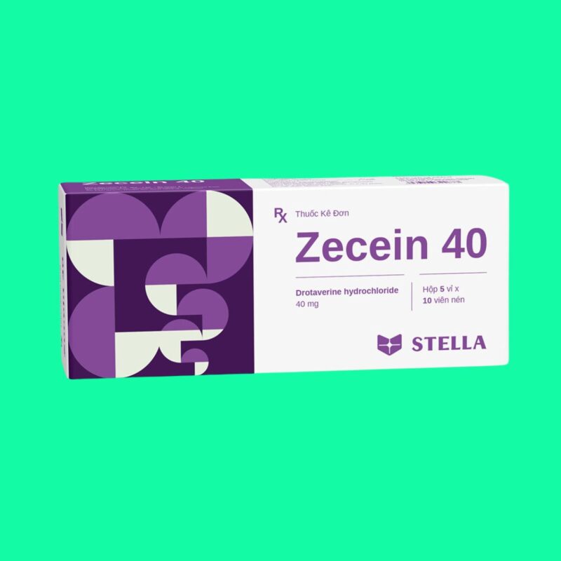 Thuốc Zecein 40 điều trị co thắt cơ trơn - Dược sĩ Lưu Văn Hoàng