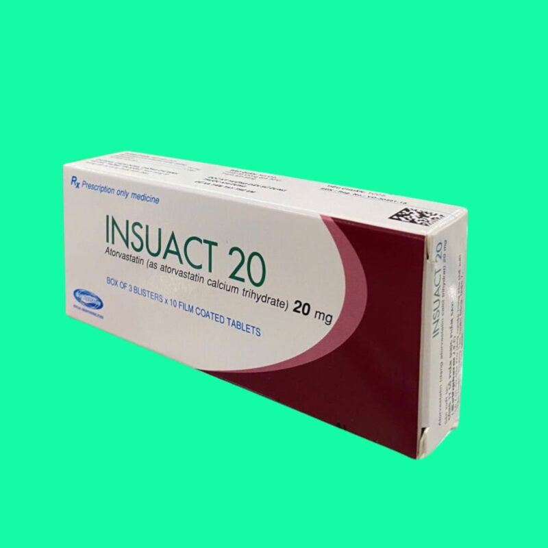 Thuốc Insuact 20 là thuốc gì, giá bao nhiêu? - Dược sĩ Lưu Văn Hoàng
