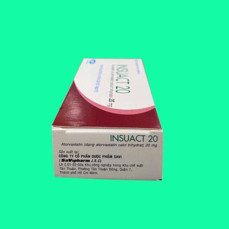 Thuốc Insuact 20 là thuốc gì, giá bao nhiêu? - Dược sĩ Lưu Văn Hoàng