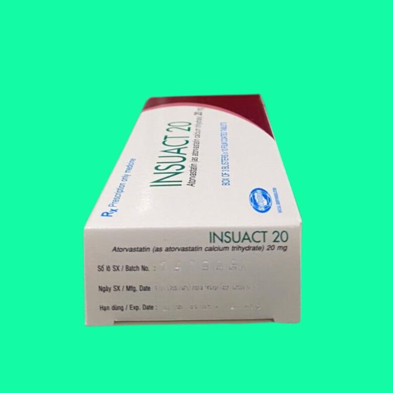 Thuốc Insuact 20 là thuốc gì, giá bao nhiêu? - Dược sĩ Lưu Văn Hoàng