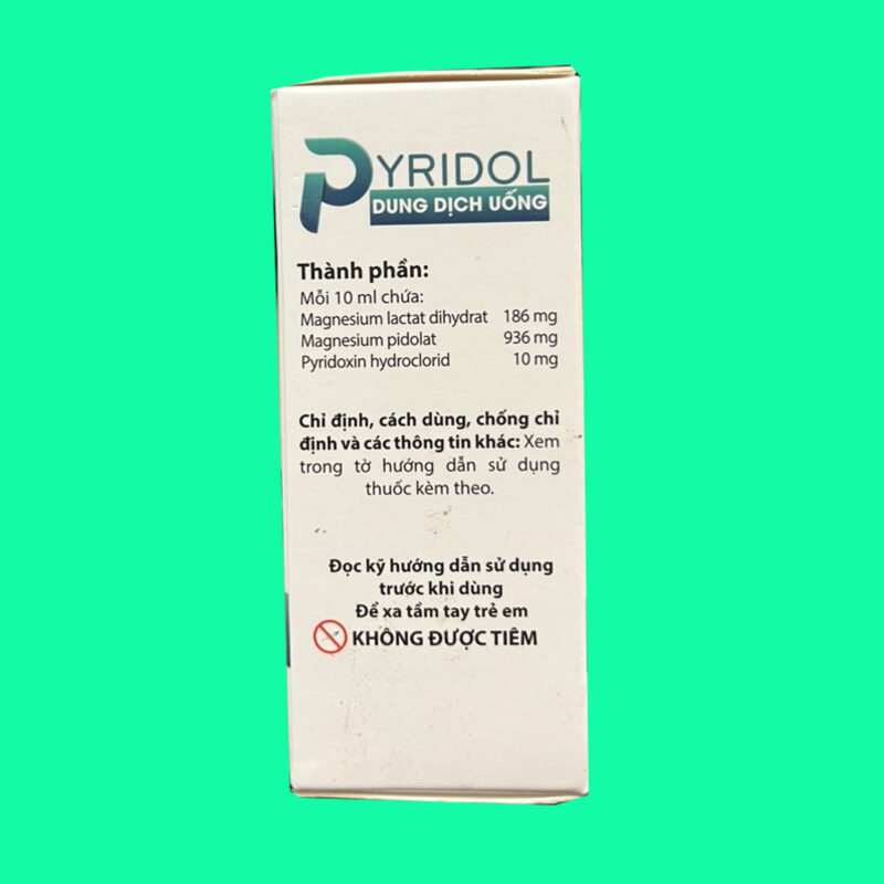 Pyridol là thuốc gì? Giá bao nhiêu? - Dược sĩ Lưu Văn Hoàng