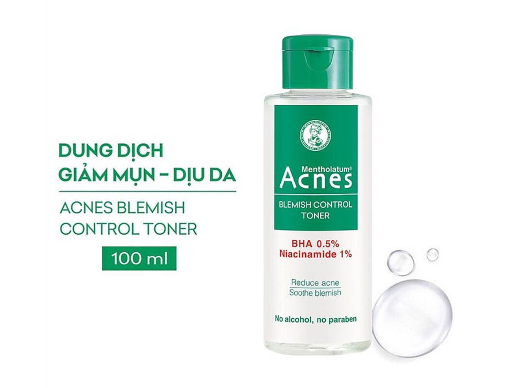 Acnes Blemish Control Toner: Dung dịch làm giảm mụn và dịu da - Dược sĩ ...
