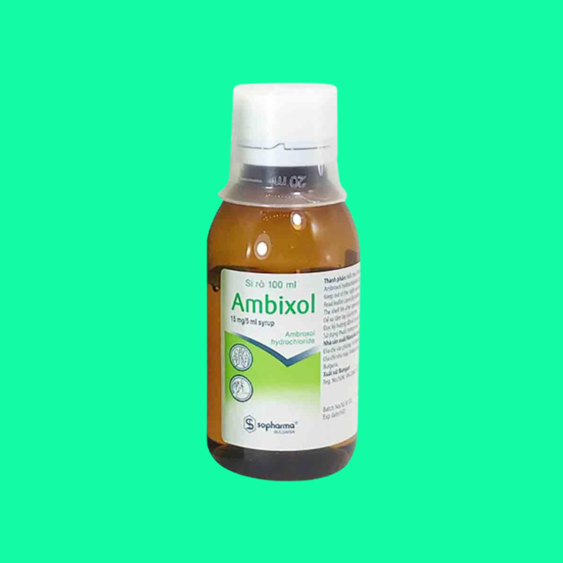 Thuốc Ambixol 15mg/5ml thông đường thở - Dược sĩ Lưu Văn Hoàng