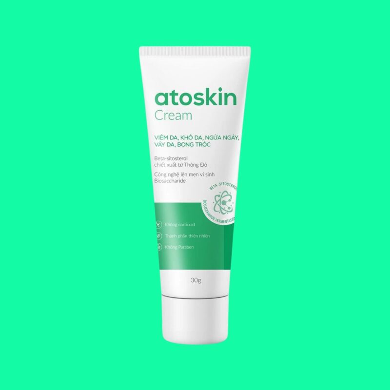 Kem dưỡng Atoskin Cream phục hồi da vảy nến, á sừng - Dược sĩ Lưu Văn Hoàng