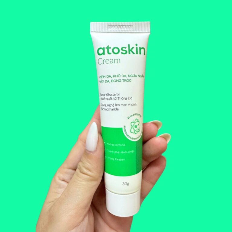 Kem dưỡng Atoskin Cream phục hồi da vảy nến, á sừng - Dược sĩ Lưu Văn Hoàng