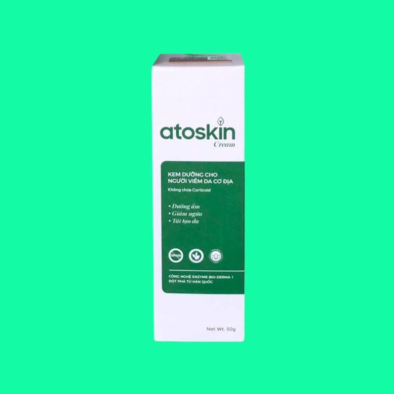 Kem dưỡng Atoskin Cream phục hồi da vảy nến, á sừng - Dược sĩ Lưu Văn Hoàng