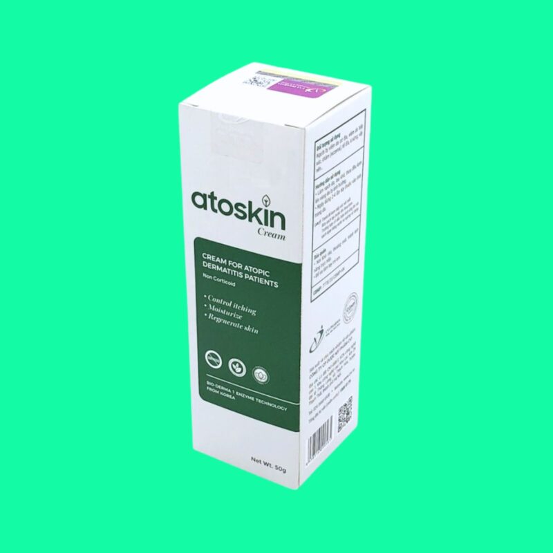 Kem dưỡng Atoskin Cream phục hồi da vảy nến, á sừng - Dược sĩ Lưu Văn Hoàng