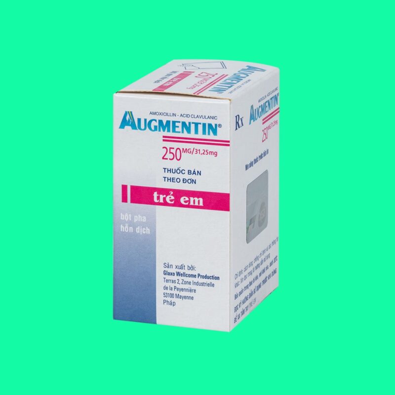 Thuốc Augmentin 250mg/31,25mg là thuốc gì, dành cho trẻ mấy tuổi? - Dược sĩ Lưu Văn Hoàng