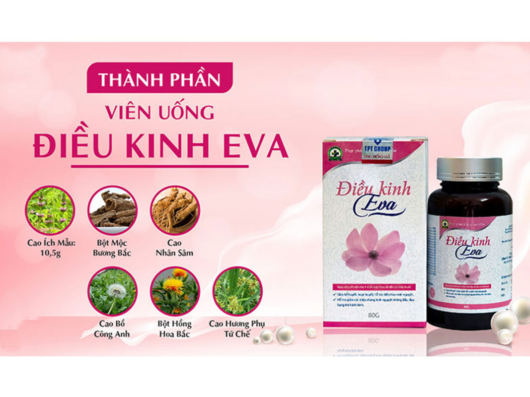 Điều Kinh Eva: Hỗ trợ ổn định chu kỳ kinh nguyệt - - Dược sĩ Lưu Văn Hoàng