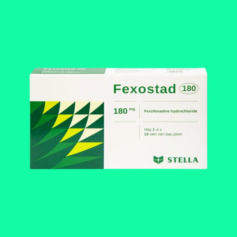 Thuốc Fexostad 180 giảm mẩn ngứa vô căn - Dược sĩ Lưu Văn Hoàng