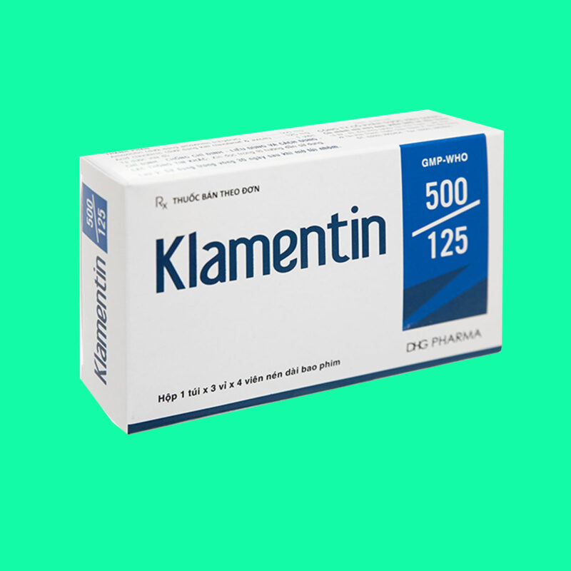 Klamentin 500/125 là thuốc gì? Có giá bao nhiêu? - Dược sĩ Lưu Văn Hoàng