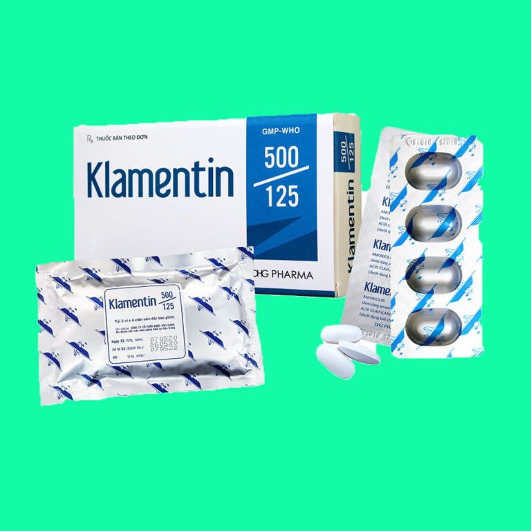 Klamentin 500/125 là thuốc gì? Có giá bao nhiêu? - Dược sĩ Lưu Văn Hoàng