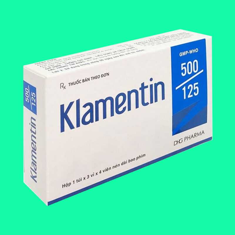 Klamentin 500/125 là thuốc gì? Có giá bao nhiêu? - Dược sĩ Lưu Văn Hoàng