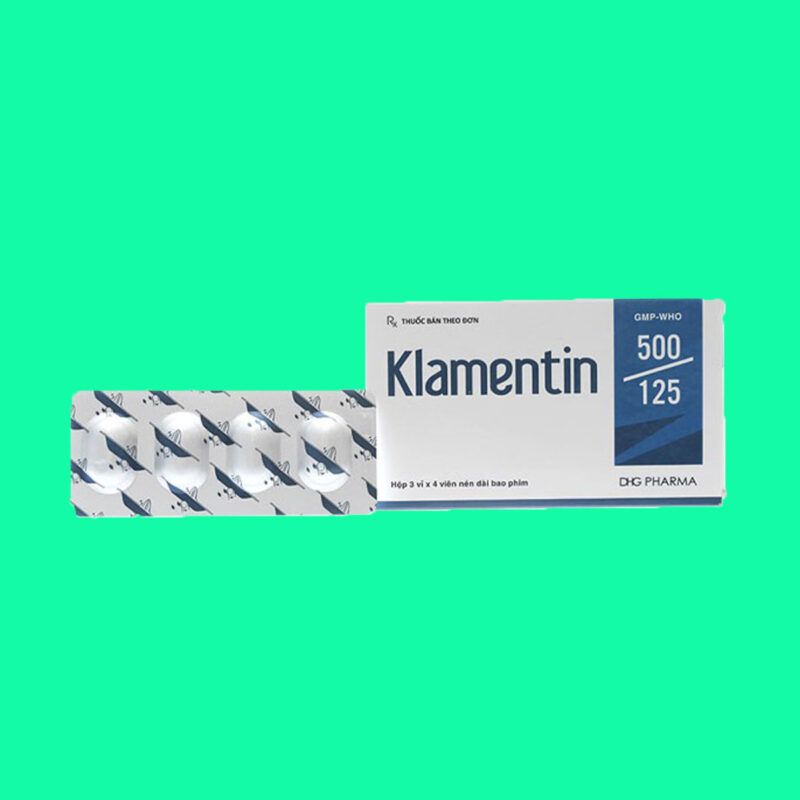 Klamentin 500/125 là thuốc gì? Có giá bao nhiêu? - Dược sĩ Lưu Văn Hoàng