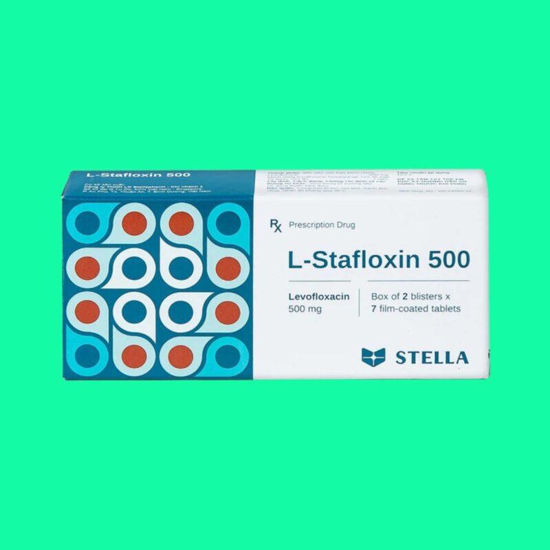 Thuốc L-Stafloxin 500 điều trị nhiễm khuẩn do vi khuẩn nhạy cảm - Dược ...