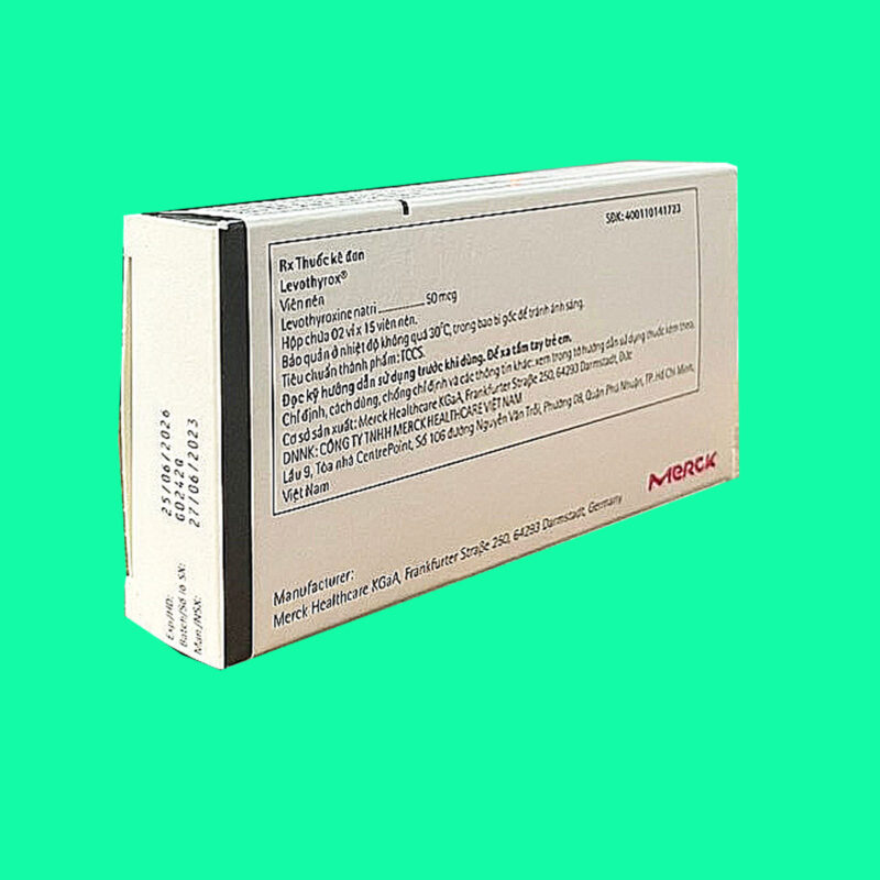 Levothyrox 50μg là thuốc gì? Có giá bao nhiêu ? - Dược sĩ Lưu Văn Hoàng