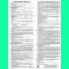 Thuốc Loperamide Stella là thuốc gì, cách dùng, liều dùng? - Dược sĩ ...
