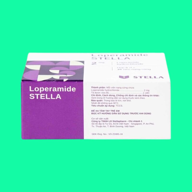 Thuốc Loperamide Stella là thuốc gì, cách dùng, liều dùng? - Dược sĩ ...