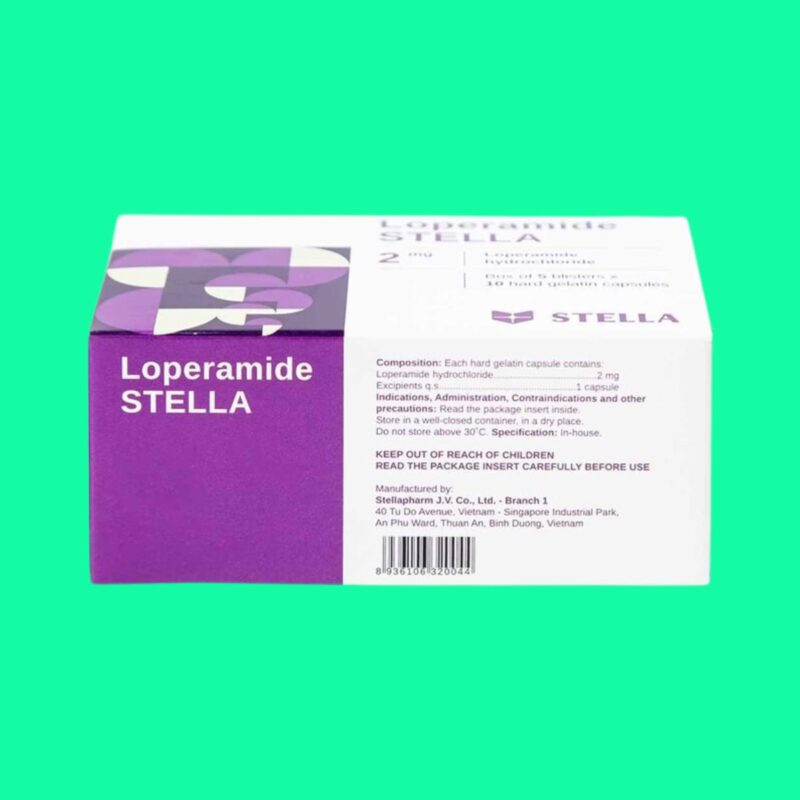 Thuốc Loperamide Stella là thuốc gì, cách dùng, liều dùng? - Dược sĩ ...