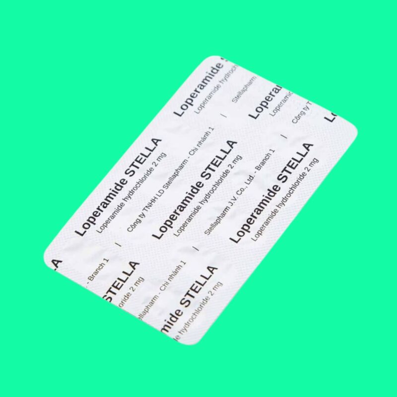 Thuốc Loperamide Stella là thuốc gì, cách dùng, liều dùng? - Dược sĩ ...