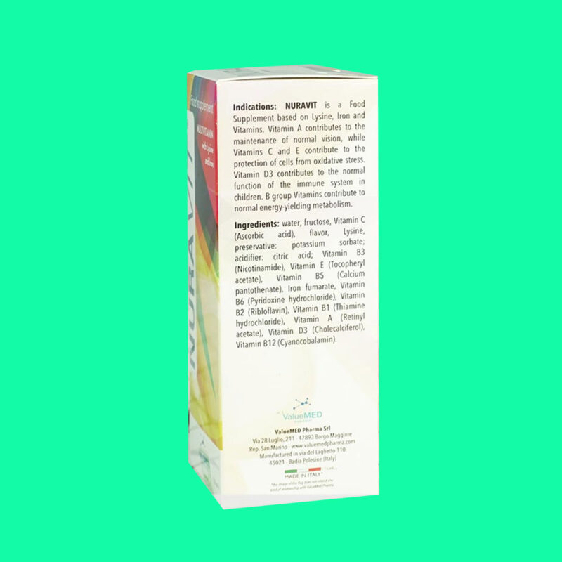 Nuravit bổ sung vitamin và khoáng chất thiết yếu cho cơ thể - Dược sĩ ...